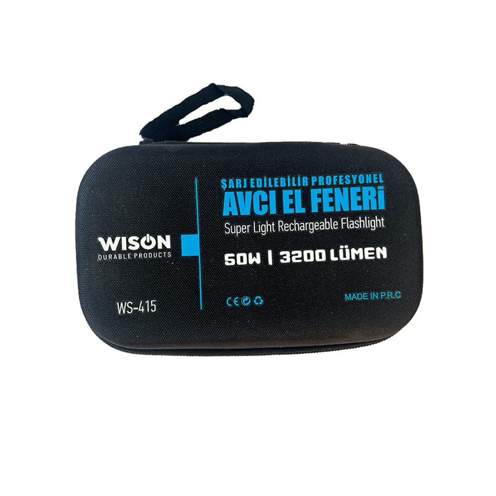 Profesyonel Avcı El Feneri 3200 Lümen WS-415